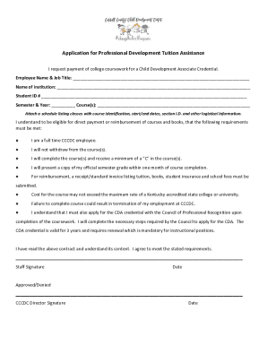 Fillable Online Child Development Associate CertificateCUNY SPS Fax ...