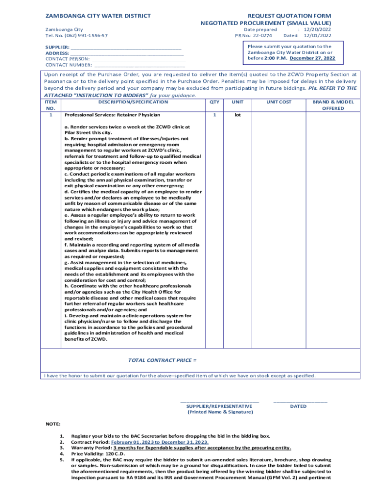 Fillable Online zcwd gov 22-0274-1.pdf - Zamboanga City Water District ...