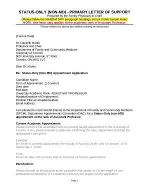 How To Write a Supporting Letter (With Template and Example) - dfcm ...