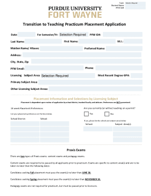 Fillable Online Activating your Purdue Fort Wayne Student Account Fax Email Print - pdfFiller