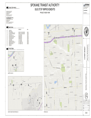 Fillable Online bus stop improvements - Spokane Transit Authority Fax ...