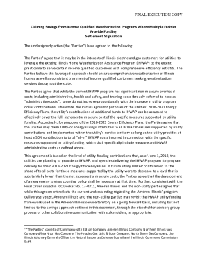 Fillable Online FINAL EXECUTION COPY Fax Email Print - pdfFiller