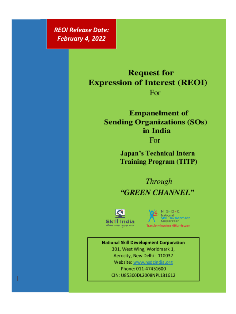 Fillable Online Request For Proposal (RFP) For Empanelment of Sending ...