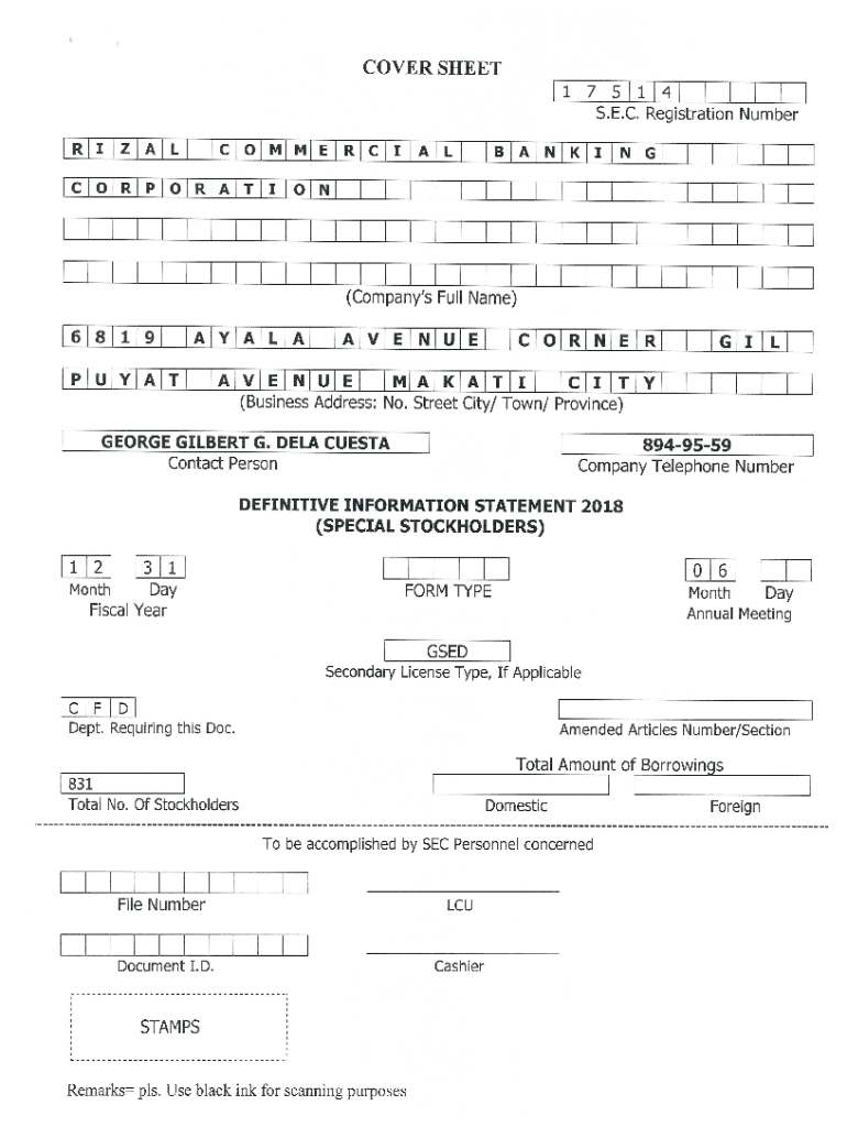 Fillable Online SEC FORM 20-IS (INFORMATION STATEMENT) - Amazon S3 Fax ...