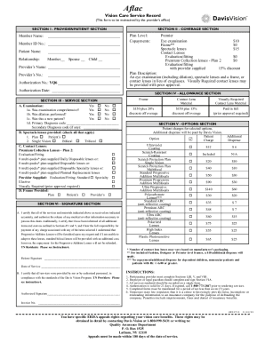 Fillable Online New Claim Form PDFs for WEB - CW06198VS - Aflac Fax ...