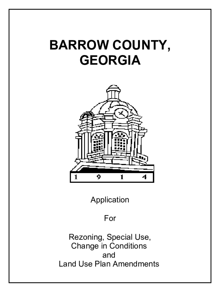 Fillable Online Forms and Fees - Barrow County Fax Email Print - pdfFiller
