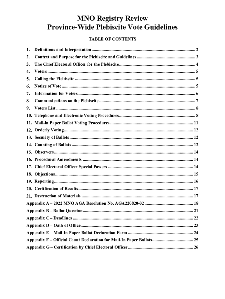 Fillable Online FACT SHEET: MNO Registry Review Province-wide ...