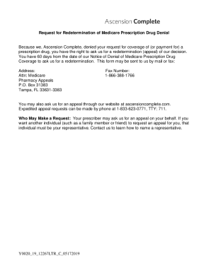 Fillable Online Additional Forms - Ascension Complete Fax Email Print ...