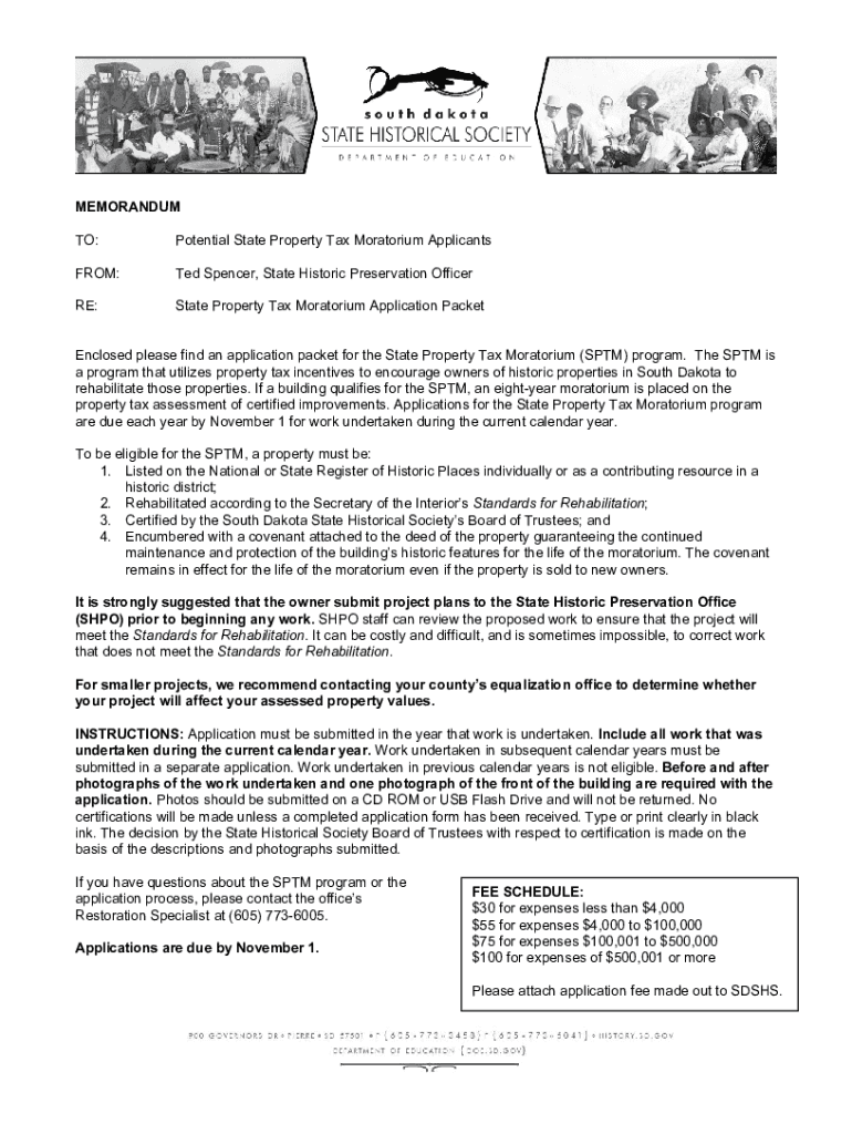 Fillable Online history sd State Hist Society board approves 14 ...