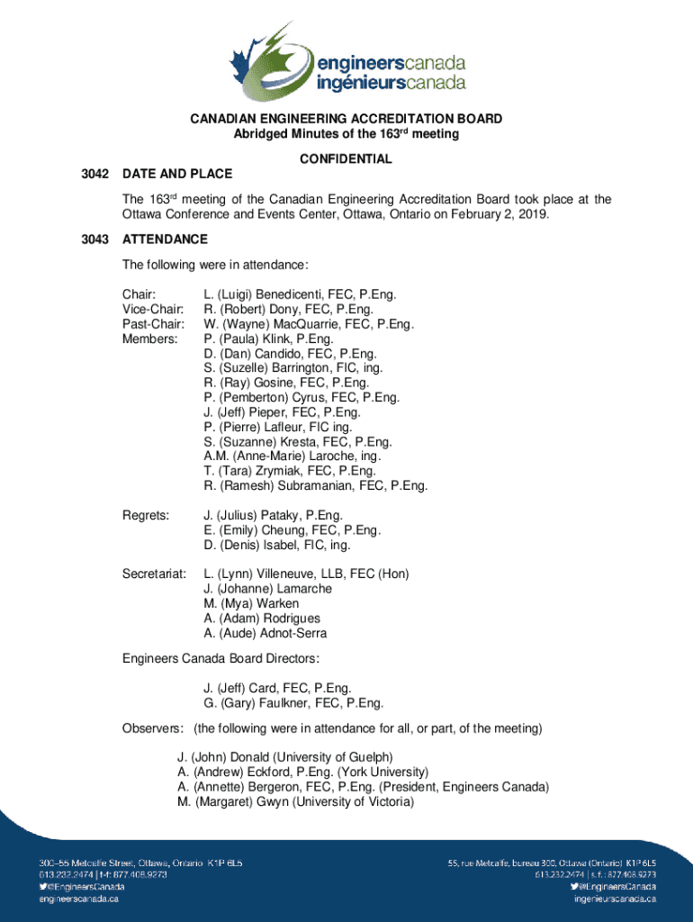 Fillable Online canadian engineering accreditation board Fax Email ...