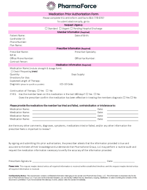 Fillable Online Prior Authorization Form Fax Completed Form to Fax Email Print - pdfFiller