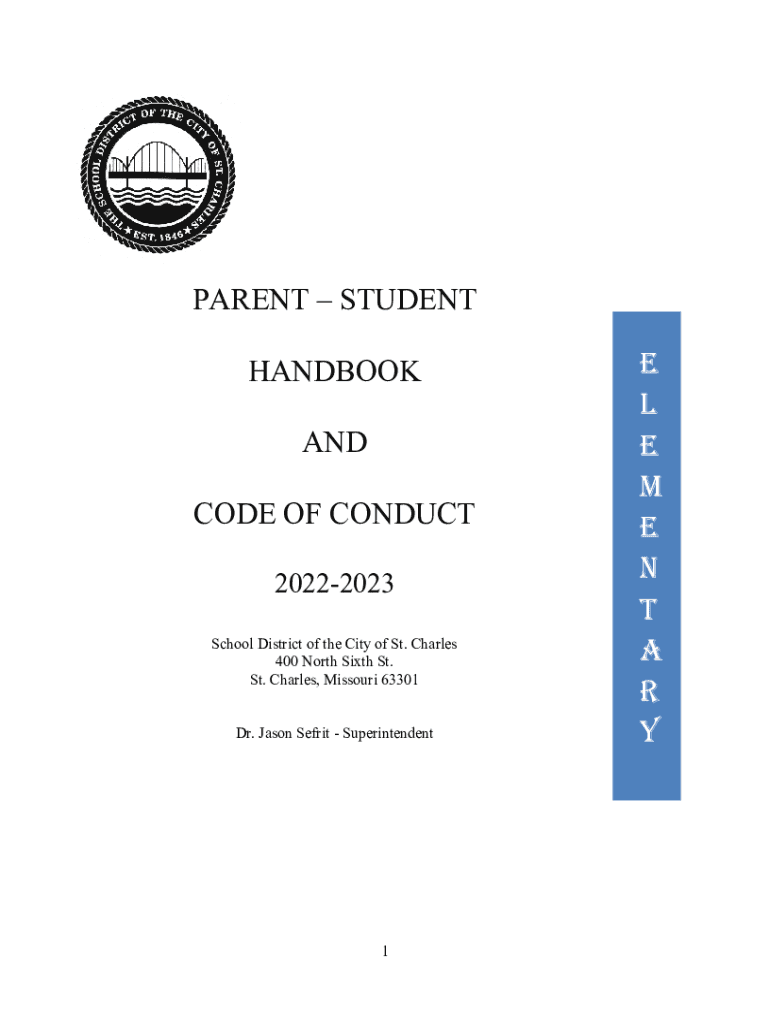 Fillable Online Superintendent - City of St. Charles School District ...