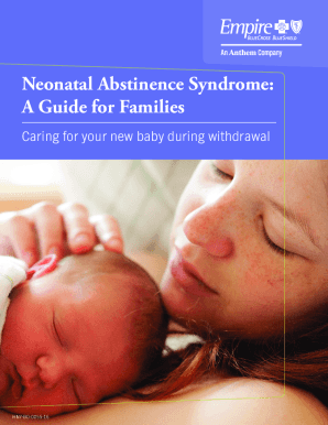 Fillable Online Neonatal Abstinence Syndrome Parent and Caregiver Guide ...