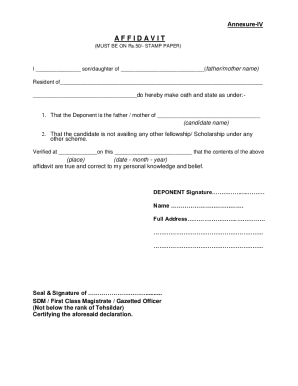 Fillable Online affidavit Fax Email Print - pdfFiller