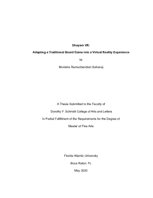 Fillable Online Dhayam VR: Adapting a Traditional Board Game into a ...