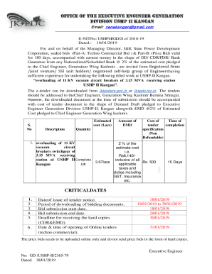 Fillable Online Division USHP II Kangan Fax Email Print - pdfFiller