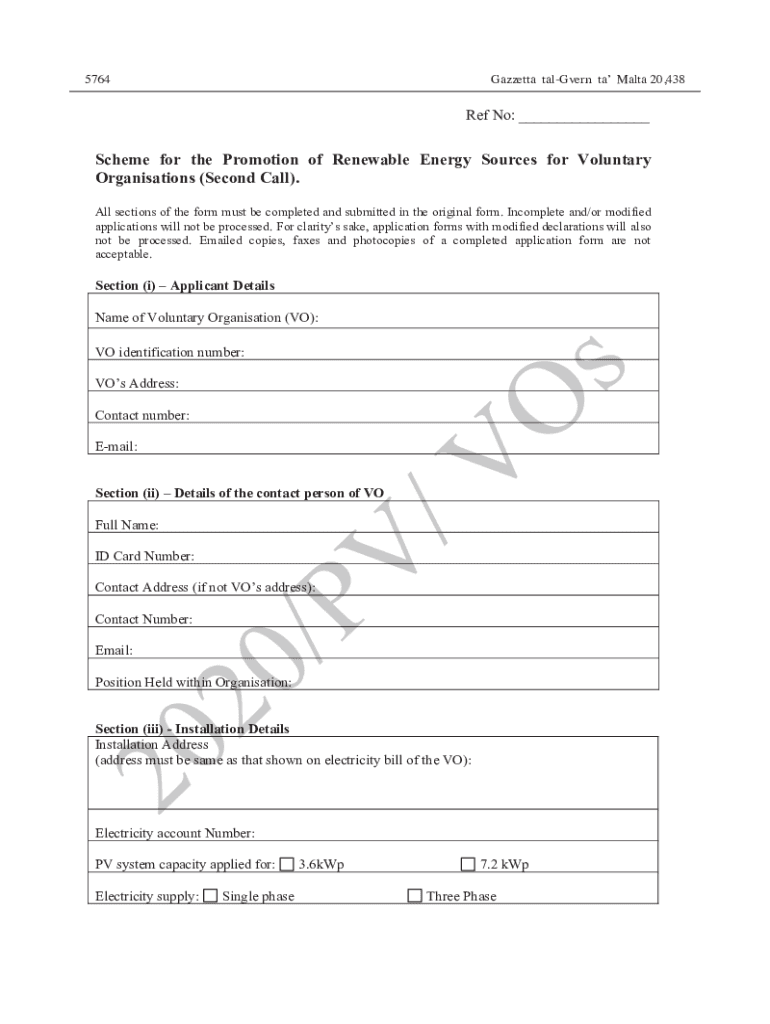 Fillable Online Scheme for the Promotion of Renewable Energy Sources for ... Fax Email Print ...