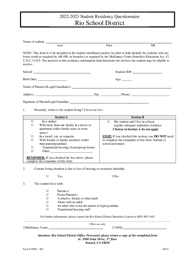 Fillable Online Student Enrollment and Registration Services - SFDR-CISD Fax Email Print - pdfFiller