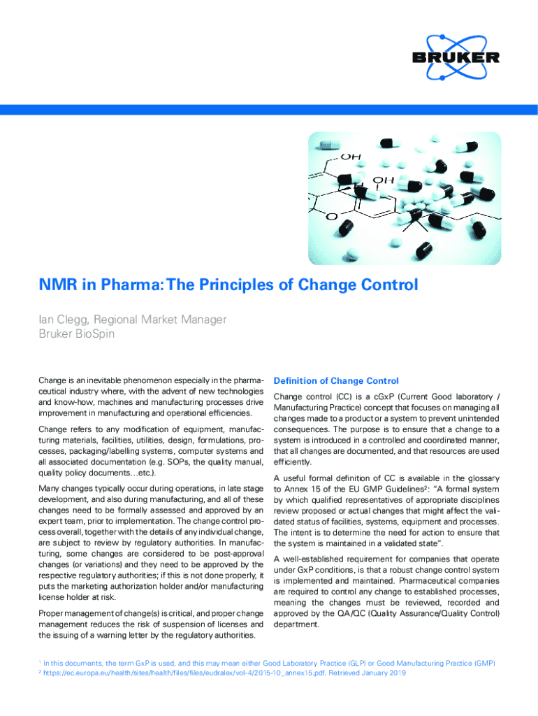 Fillable Online NMR in Pharma: Application of Data Integrity Principles Fax Email Print - pdfFiller