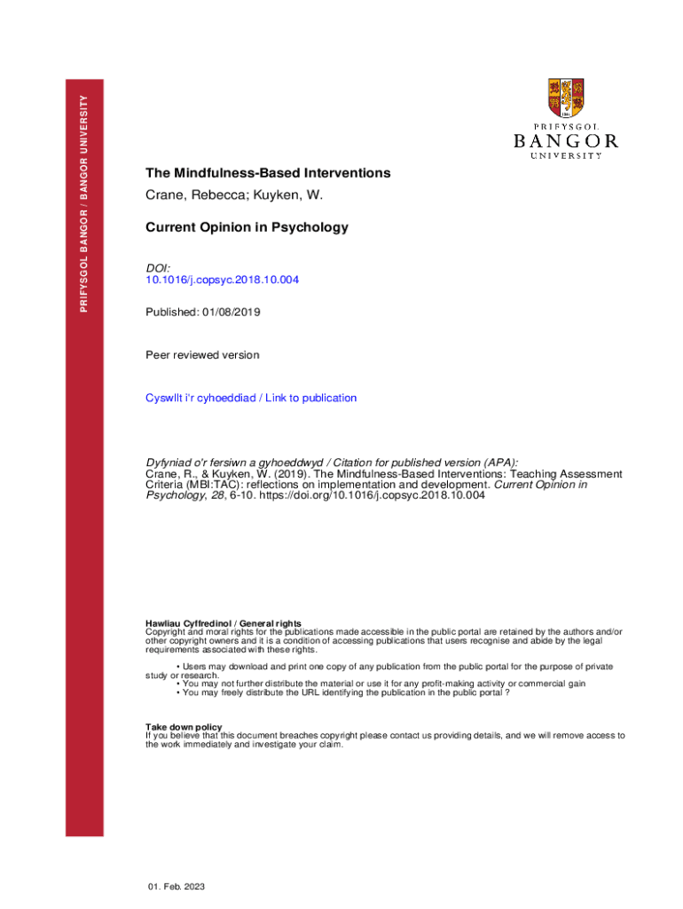 Fillable Online Teaching Assessment Criteria (MBI:TAC): reflections ...