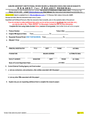 Fillable Online Introduction - IRB-Institutional Review Board Resources Fax Email Print - pdfFiller