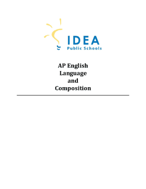 Fillable Online AP English Language and Composition Past Exam Questions ...