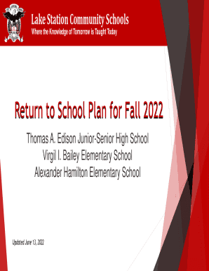 Fillable Online Thomas A. Edison Jr. Sr. High School / Overview Fax ...