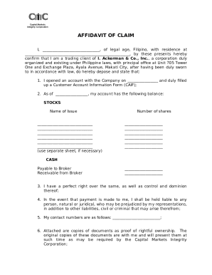 AFFIDAVIT OF CITIZENSHIP STATUS Doc Template | pdfFiller