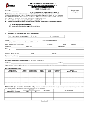 Fillable Online Duly completed passport application form dha- 73. Duly ...