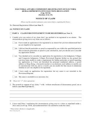 Fillable Online Notice - Home Affairs Department Fax Email Print ...