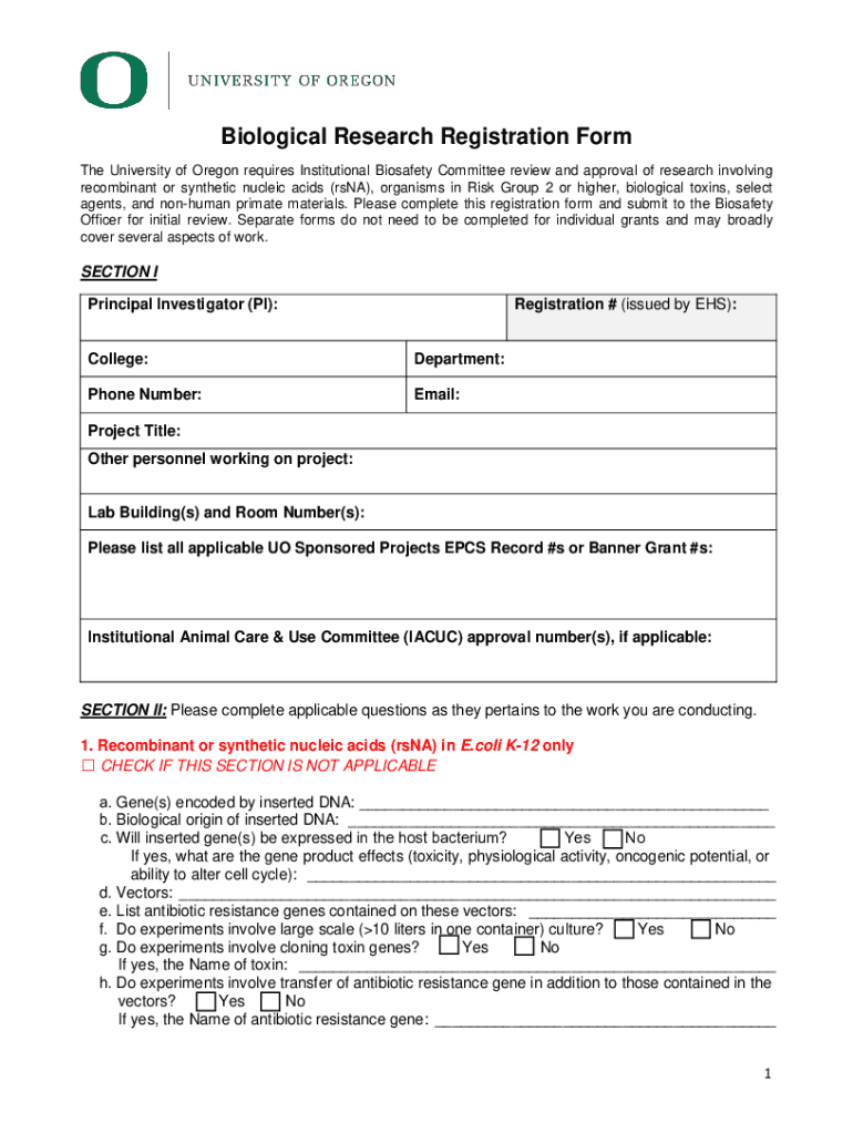 Fillable Online safety uoregon Download IBC Registration Form - Safety ...