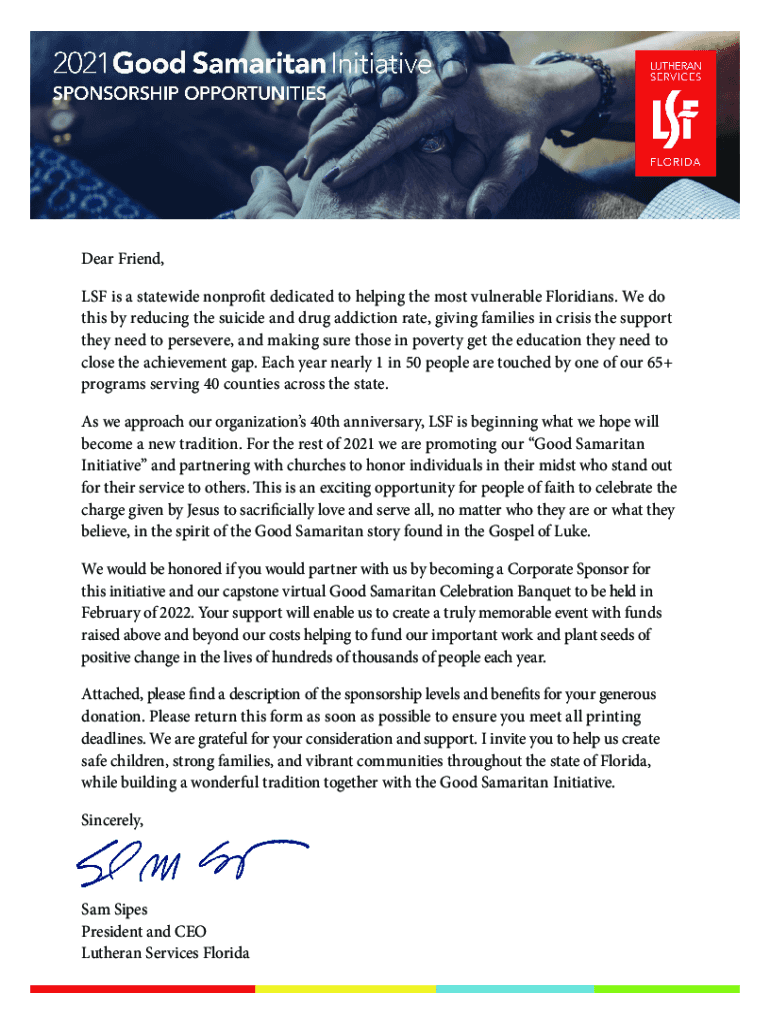 Fillable Online Dear Friend, LSF is a statewide nonprofit dedicated to helping ... Fax Email ...