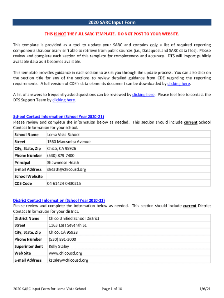 Fillable Online review and complete each section of this template for ...