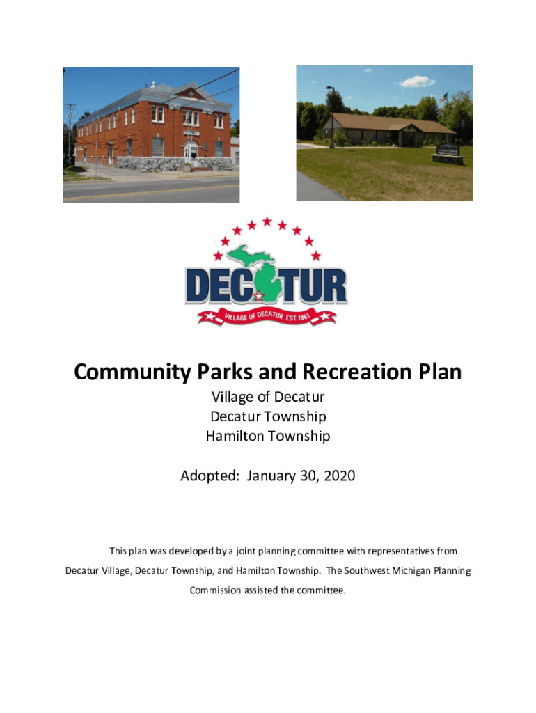 Fillable Online Decatur & Hamilton Joint Future Land Use Plan Fax Email ...
