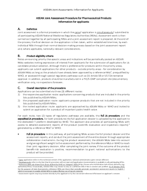Fillable Online Joint Assessment of Marketing Authorization ...