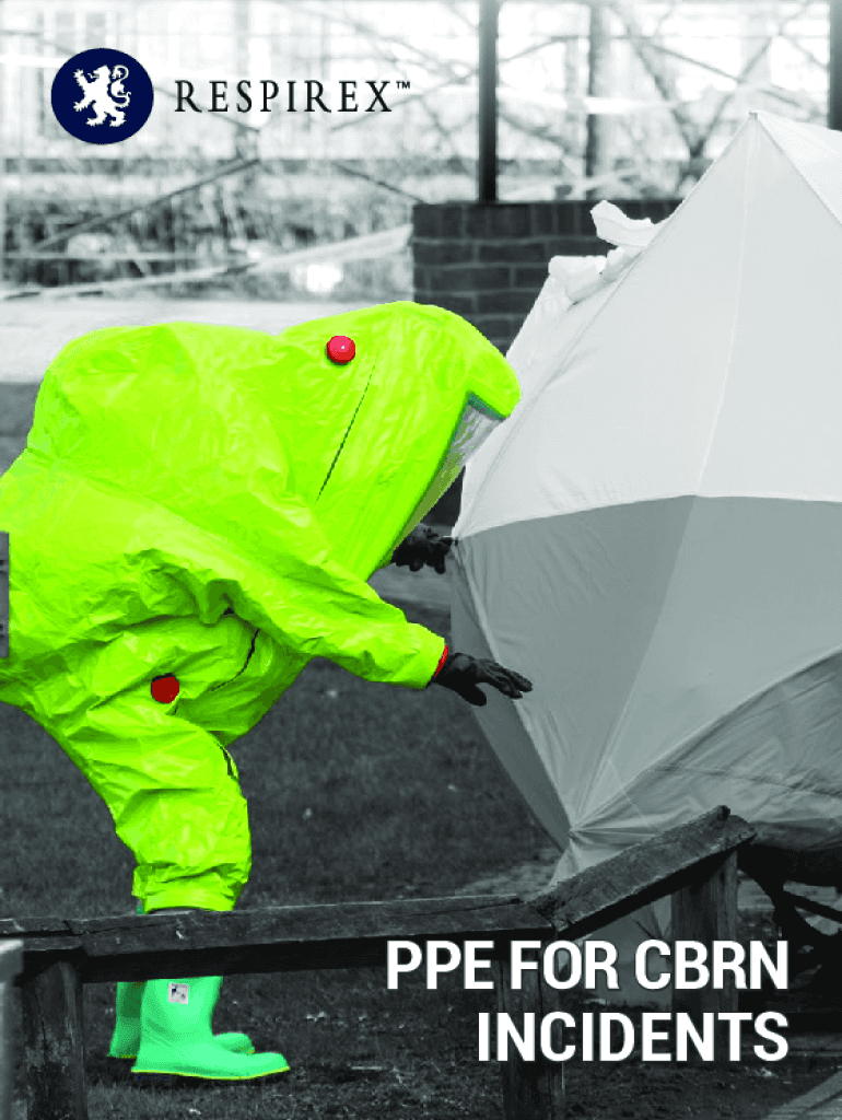 Fillable Online GUIDELINES FOR FIRST RESPONDERS TO A CBRN ... - NATO ...