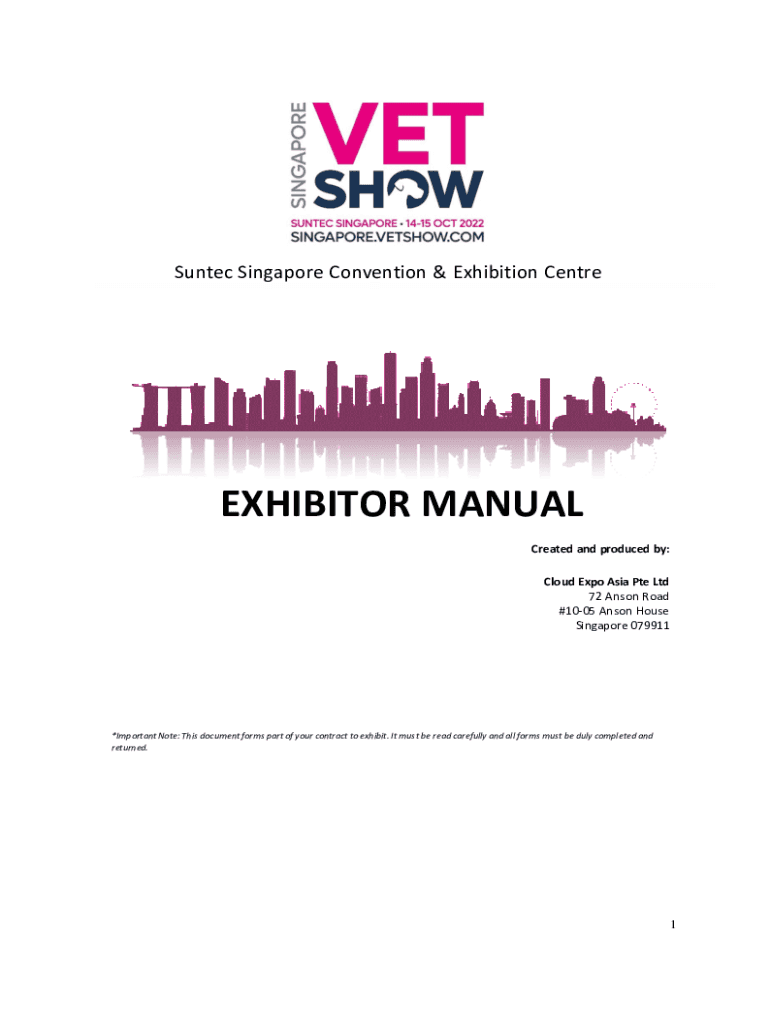 Fillable Online Suntec Singapore Convention & Exhibition Centre floor ...