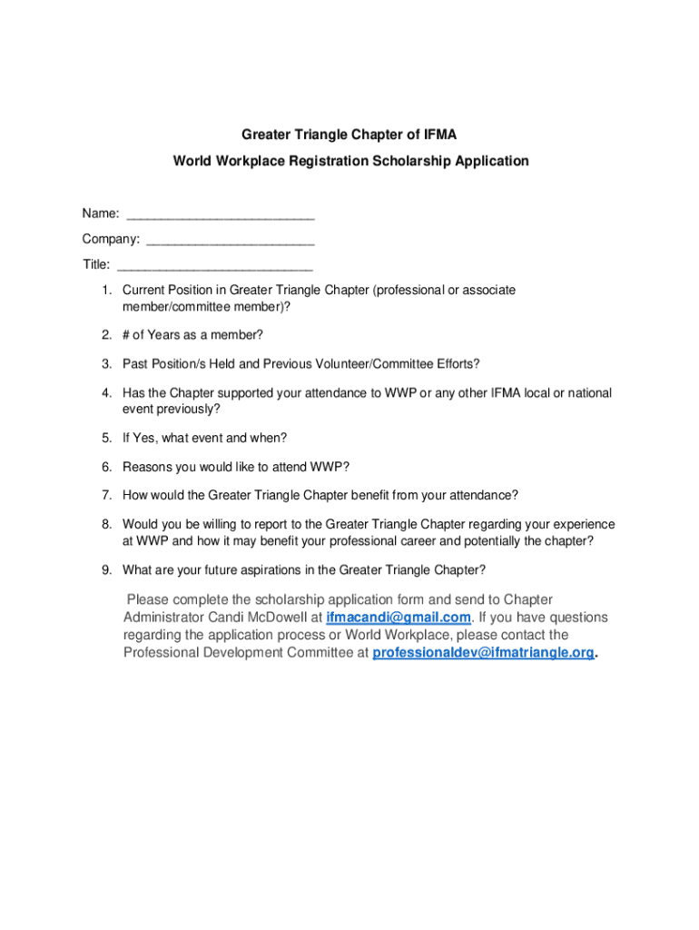 Fillable Online ABOUT IFMA SEATTLEThe Greater Seattle Chapter of ... Fax Email Print - pdfFiller