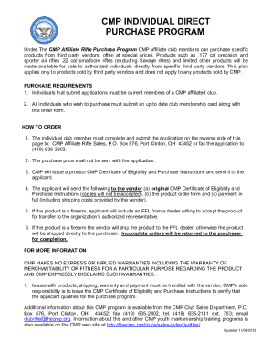 Fillable Online 1stdirectory co CMP Club Member Certification Form Fax ...