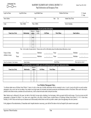 Fillable Online Pupil Information Sheet 2021-2022 English-FORM2021.pdf ...