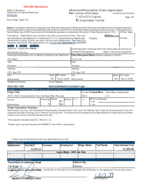 Fillable Online dnr wisconsin Form 8700-159 (R 04/22) - Wisconsin DNR ...