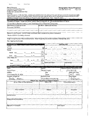 Fillable Online dnr wisconsin Fillable Online dnr wi View Form PDF ...