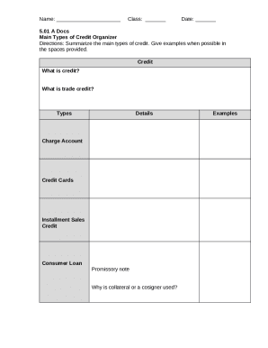 Bank Credit: Definition, How It Works, Types, and Examples Doc Template ...