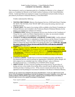 Fillable Online CONSENT TO TESTING Fax Email Print - pdfFiller