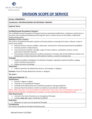 Fillable Online State Occupational Therapy Licensure - AOTA Fax Email ...