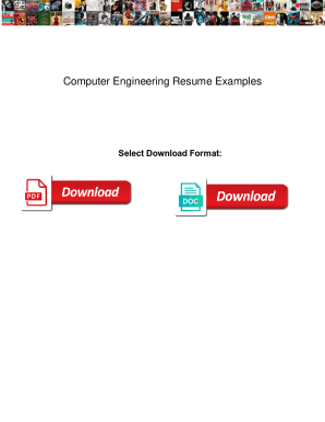 Fillable Online How To Write a Computer Engineering Resume (With Sample ...