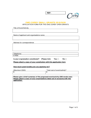 Fillable Online Festival and Event Grants Application Form Fax Email Print - pdfFiller