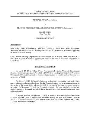 Fillable Online Wisconsin Department of Workforce Development Fax Email ...