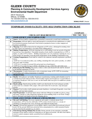 Fillable Online Food Facility Plan Check Request Form Fax Email Print ...