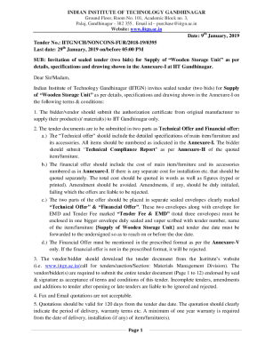 Fillable Online iitgn ac IIT Gandhinagar - Indian Institute of ...